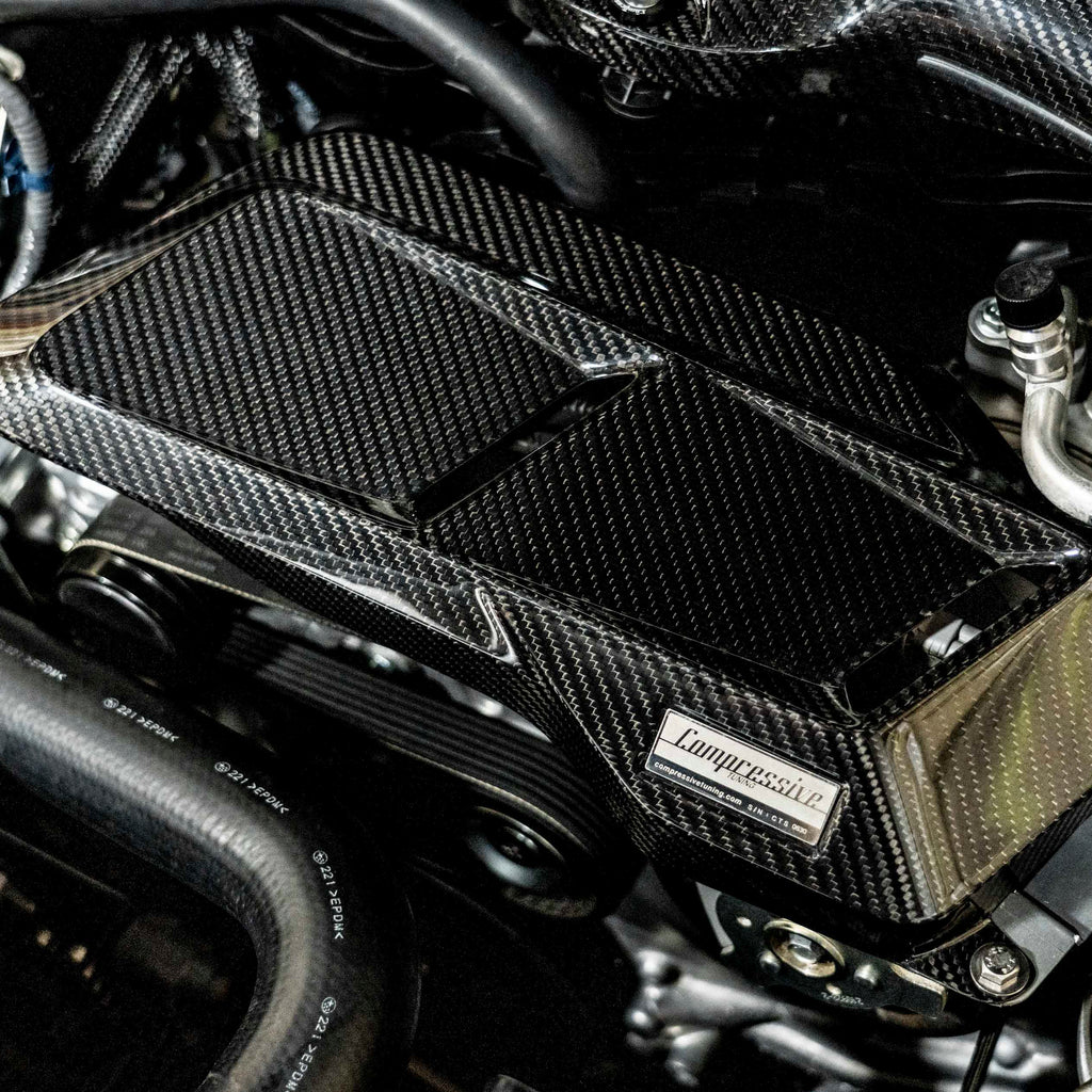 EngineArt Carbon Fiber Pulley Cover for '22 + WRX VB – compressivetuning